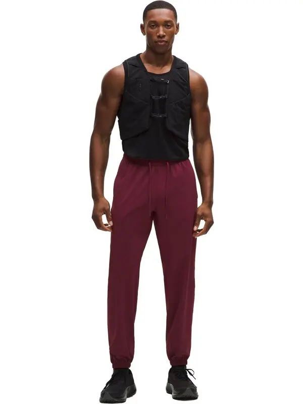 Lululemon Perforated Running Pant - Burgundy Bay