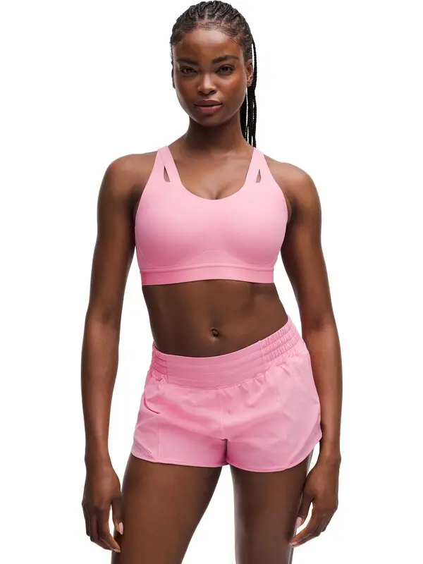 Lululemon Levitation Sports Bra - Candy Cloud