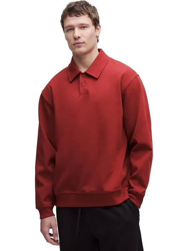 Lululemon Grand Standard Long-sleeve Polo - Rocket Red