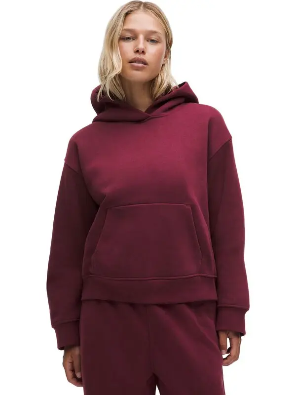 Lululemon Relaxed Fit Superloft Hoodie - Burgundy Bay