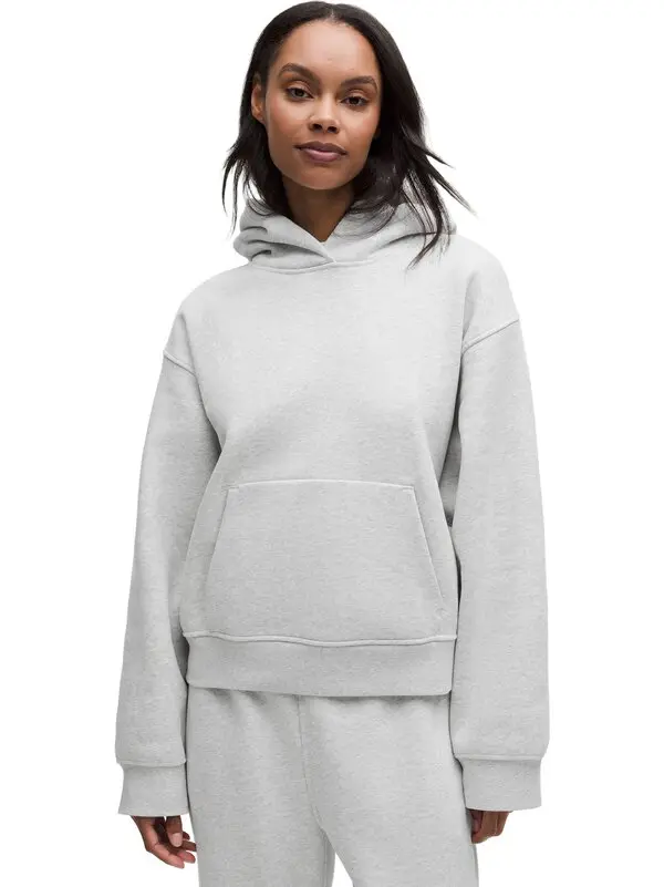 Lululemon Relaxed Fit Superloft Hoodie - Heathered Core Ultra Light Grey