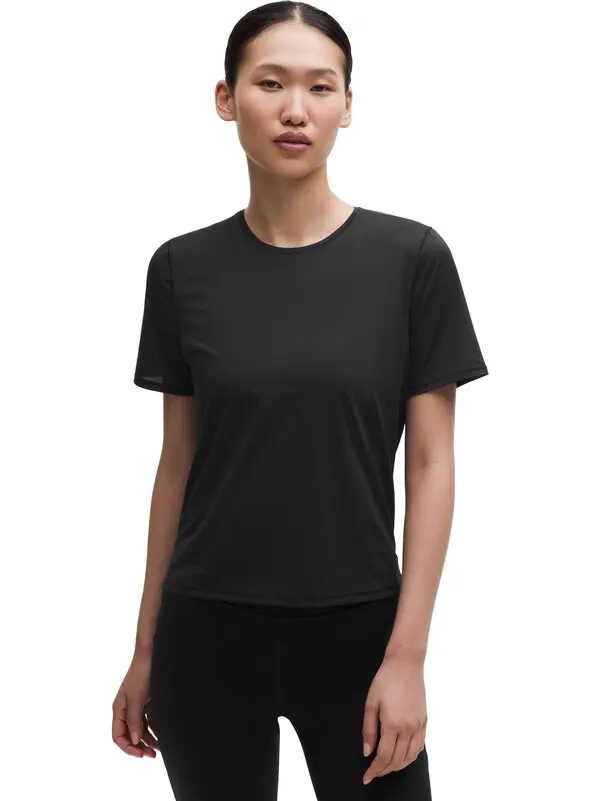 Lululemon Lightweight Running Short-sleeve Shirt - Black