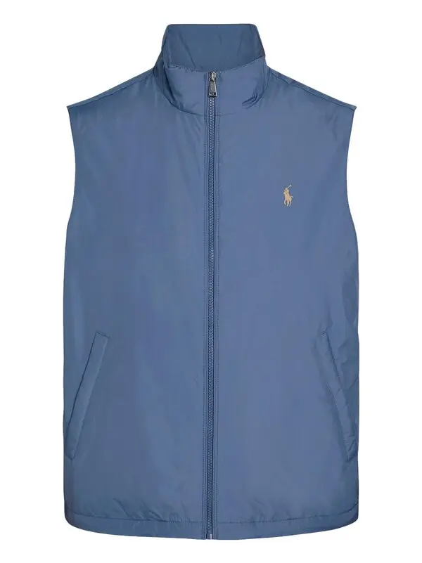 Polo Ralph Lauren Logo Shell Gilet - Blue