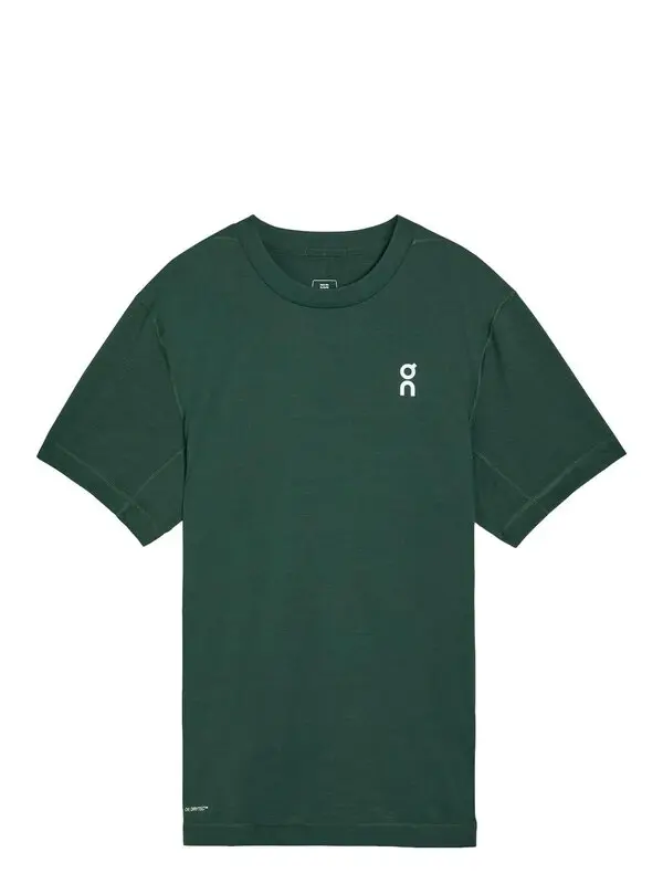 On Train Printed Jersey T-shirt - Green