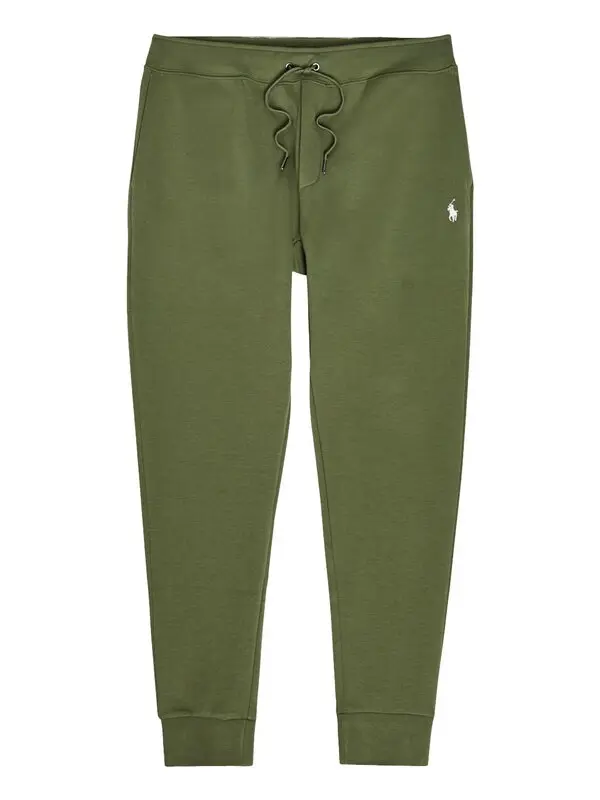 Polo Ralph Lauren Logo Cotton-blend Sweatpants - Olive