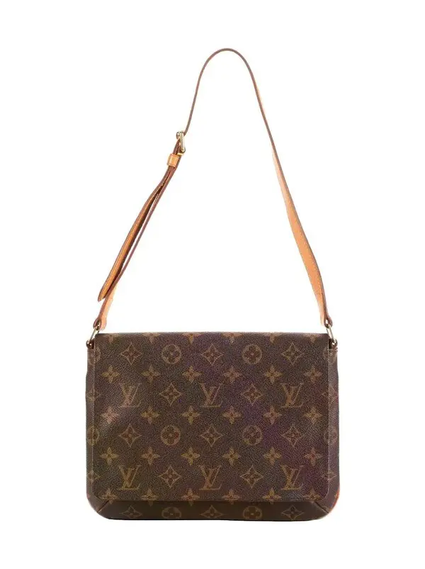 LOUIS VUITTON Musette Tango Shoulder Bag - Brown