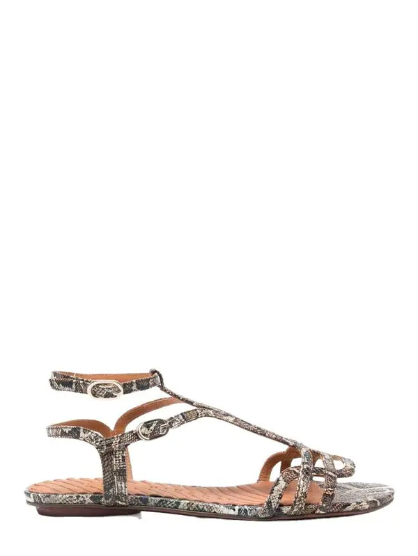 Chie Mihara Yael Strappy Sandals - Black