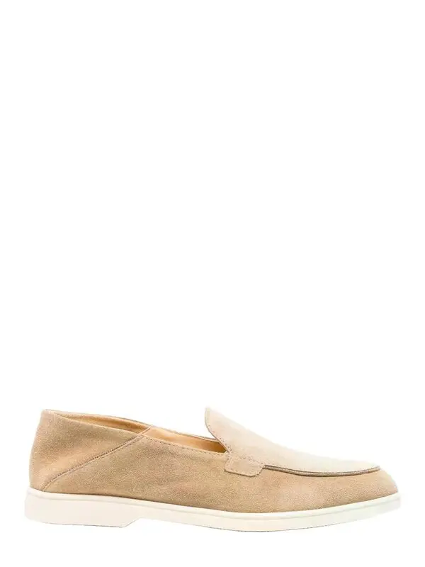 DOUCAL'S Suede Loafers - Neutrals