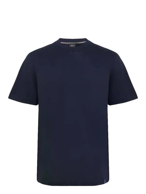 Brioni Gassed Cotton T-shirt - Blue
