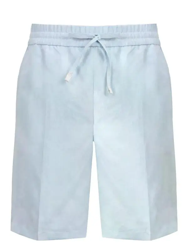 Brioni Drawstring Bermuda Shorts - Blue