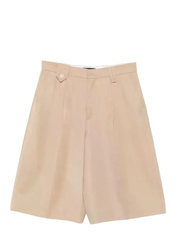 Simone Rocha Faux Pearl Detail Shorts - Neutrals