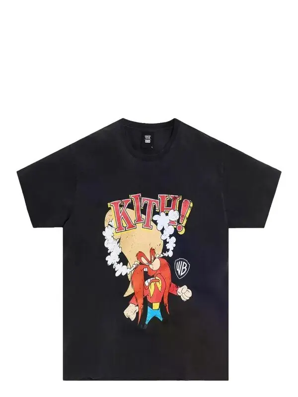 Kith X Looney Tunes Yosemite Sam Graphic T-shirt - Black