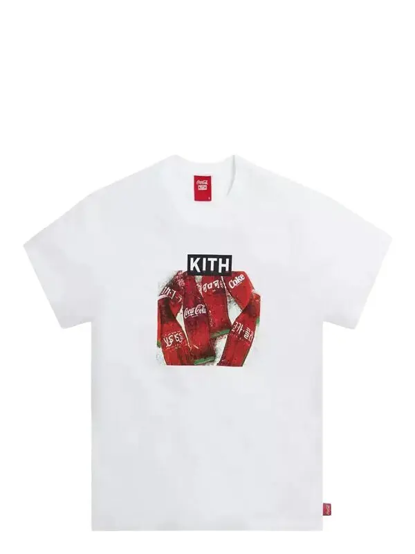 Kith Xcoca-cola Language Bottle Graphic T-shirt - White