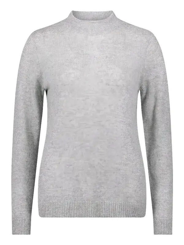 BETTY BARCLAY High-neck Regular Fit Sweater - Grey