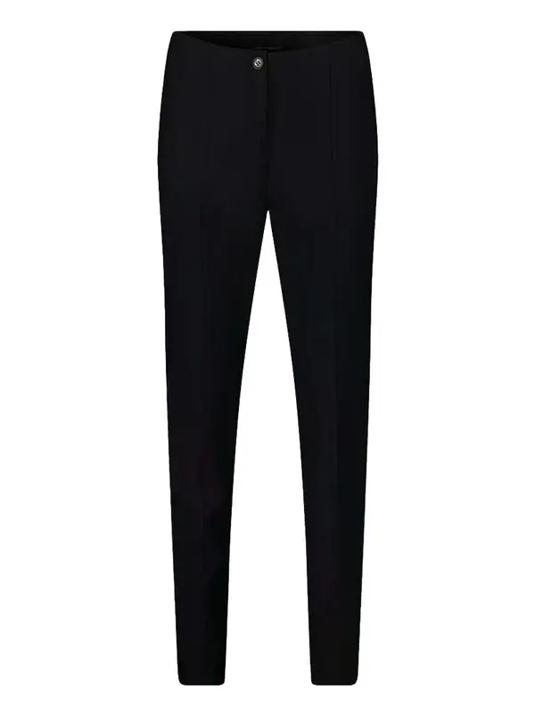 BETTY BARCLAY Slim Trousers - Black