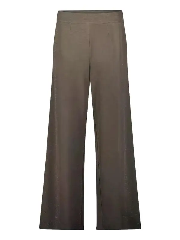 BETTY BARCLAY Wide-leg Trousers - Brown
