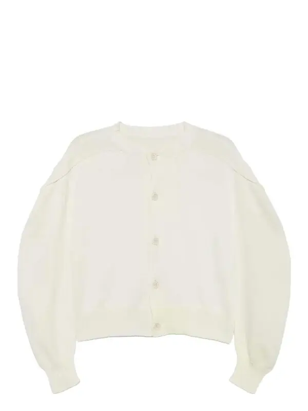 Issey Miyake Button Cardigan - Neutrals