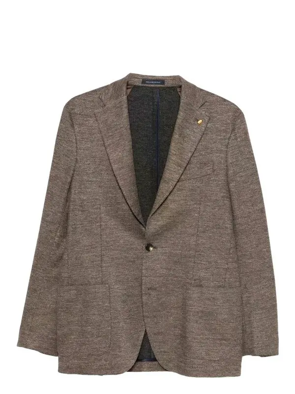 LATORRE Patch-pocket Blazer - Brown
