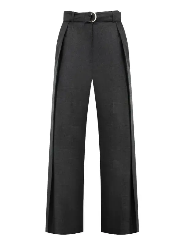 Loewe Belted Trousers - Grey