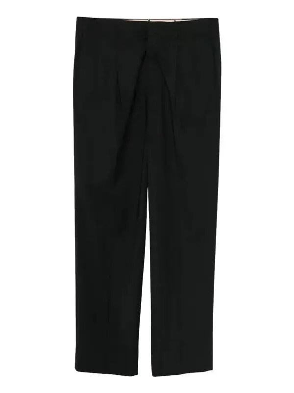 Incotex Pleated Trousers - Black