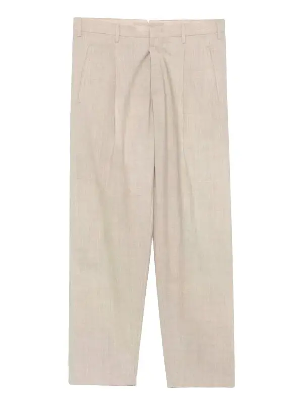 Incotex Pleated Trousers - Brown
