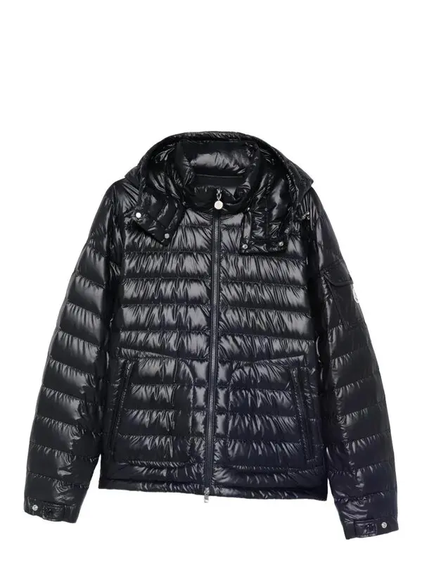 Moncler Lauros Hooded Padded Jacket - Blue