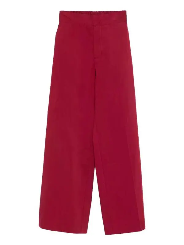 SA SU PHI Elasticated-waistband Trousers - Red