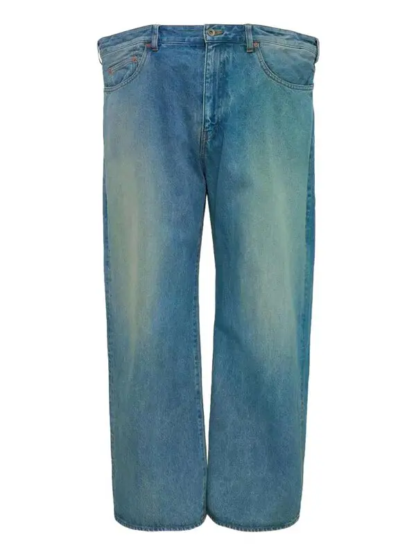 DOUBLET Wide-leg Jeans - Blue