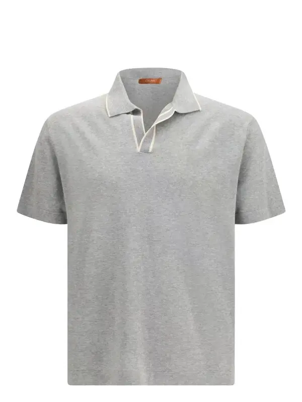 CRUNA Regular-fit Polo Shirt - Grey