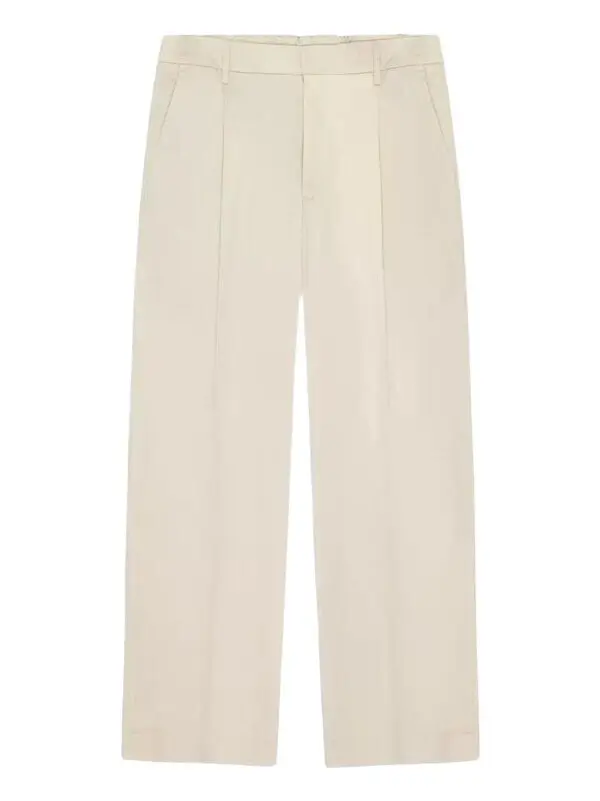 Nn07 Kay Pleated Trousers - Neutrals