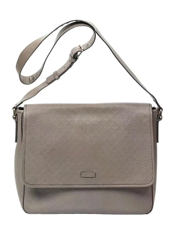 Gucci Ssima Crossbody Bag - Grey