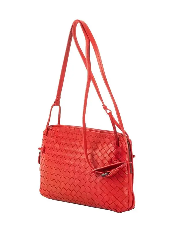 Bottega Veneta Nodini Crossbody Bag - Red