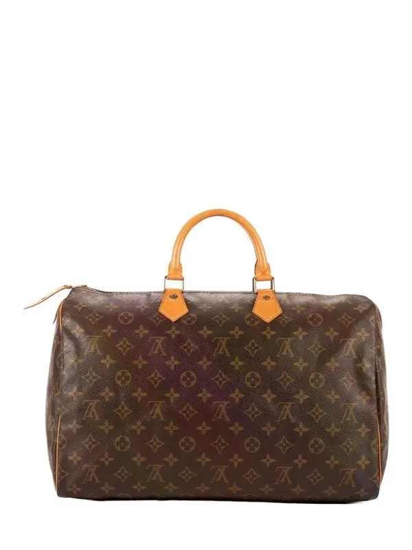 LOUIS VUITTON Speedy Handbag - Brown