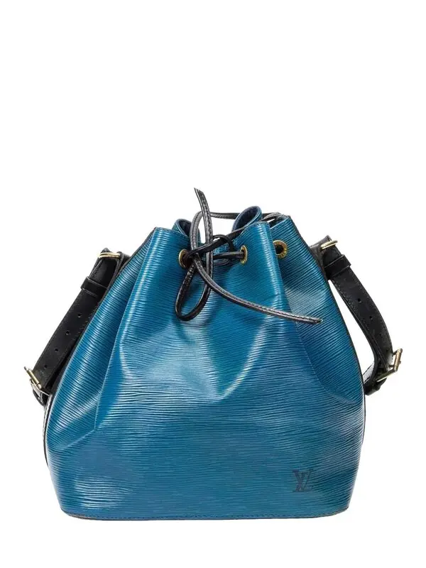 LOUIS VUITTON Noé Bucket Bag - Blue