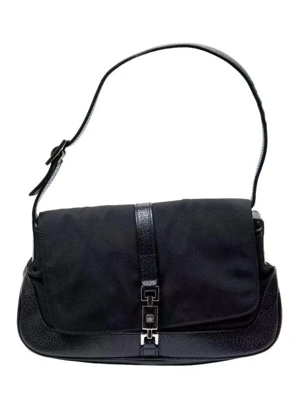 Gucci Small Jackie Panelled Shoulder Bag - Black