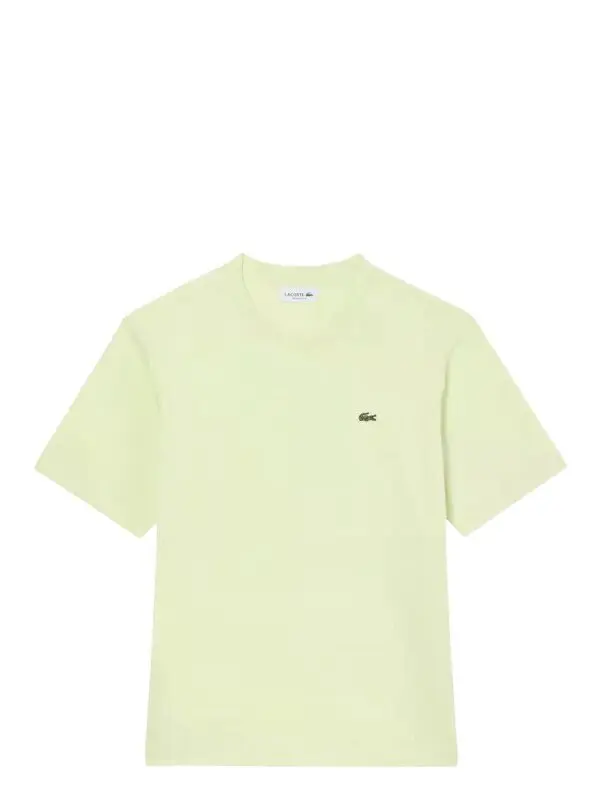 Lacoste Logo-appliqué Cotton T-shirt - Green