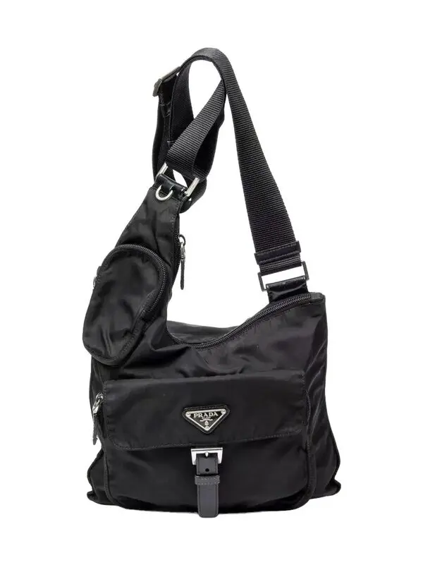 Prada Re-nylon Shoulder Bag - Black
