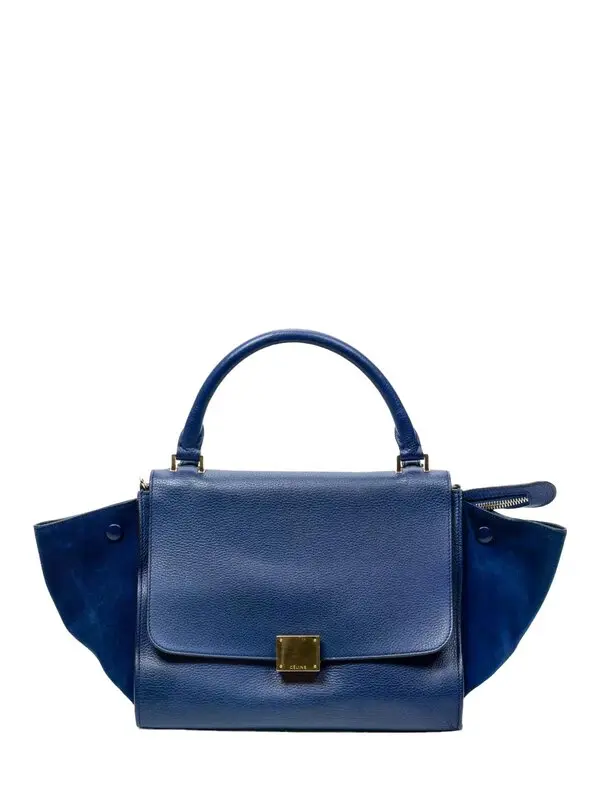 Celine Small Trapeze Shoulder Bag - Blue