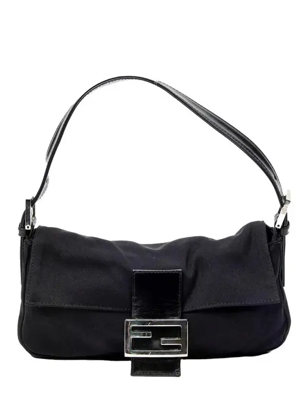 Fendi Baguette Shoulder Bag - Black