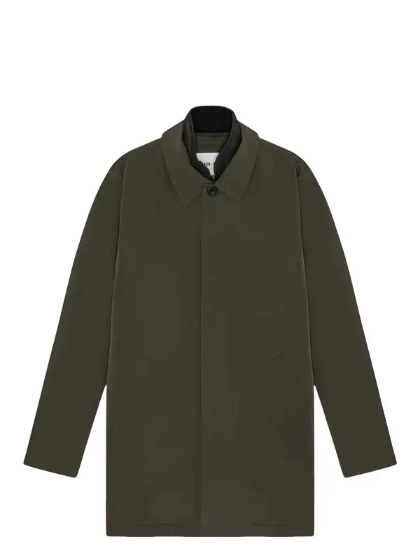 Nn07 Single-breasted Coat - Green