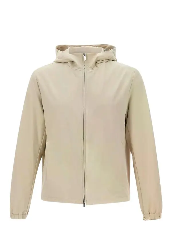 Paul & Shark Drawstring-hood Jacket - Neutrals