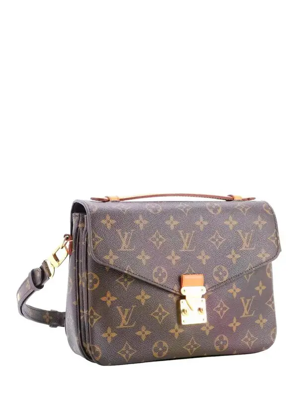 LOUIS VUITTON Pochette Metis Monogram Canvas Crossbody Bag - Brown