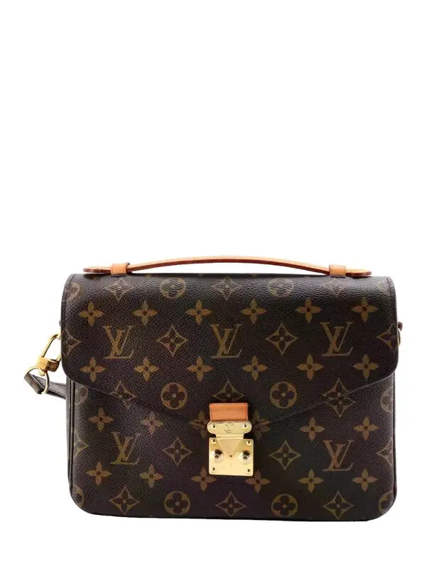 LOUIS VUITTON Pochette Metis Monogram Canvas Crossbody Bag - Brown