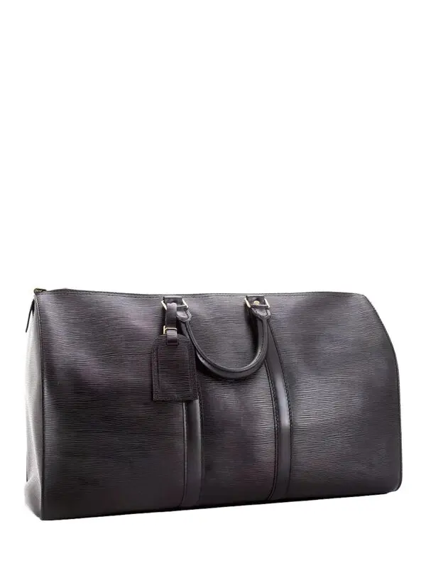 LOUIS VUITTON Keepall 45 Travel Bag Epi Leather - Black