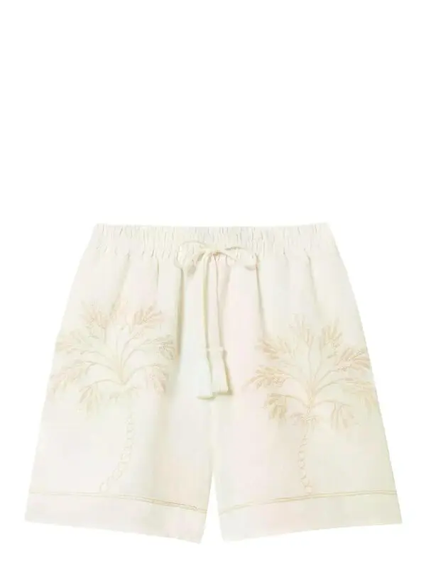 TWINSET Drawstring-fastening Shorts - Neutrals