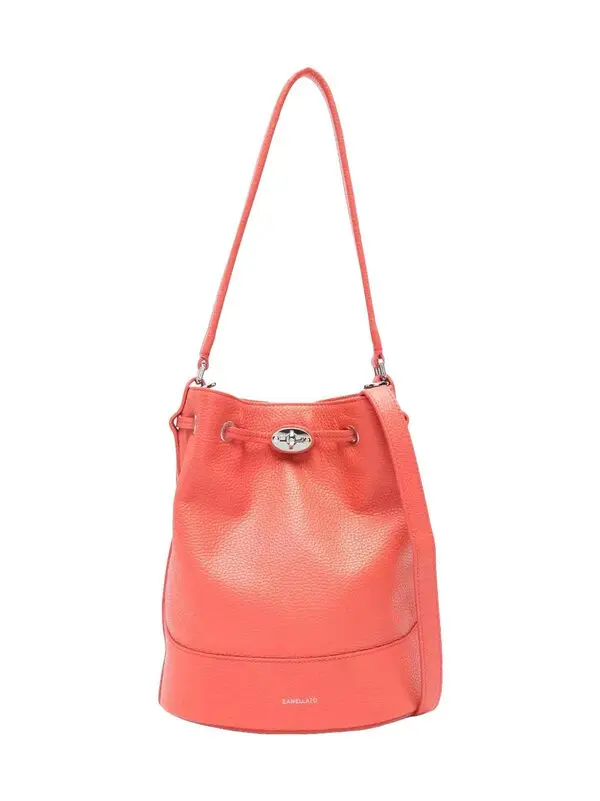 ZANELLATO Small Monda Bucket Bag - Red