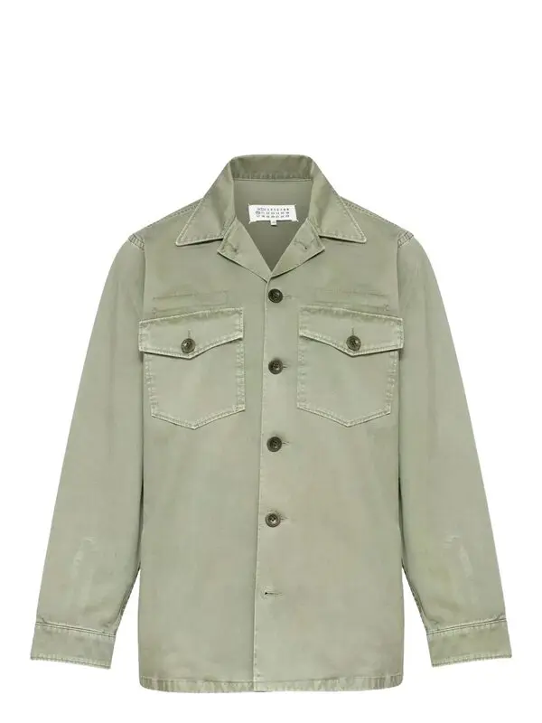 MAISON MARGIELA Cotton Shirt - Green