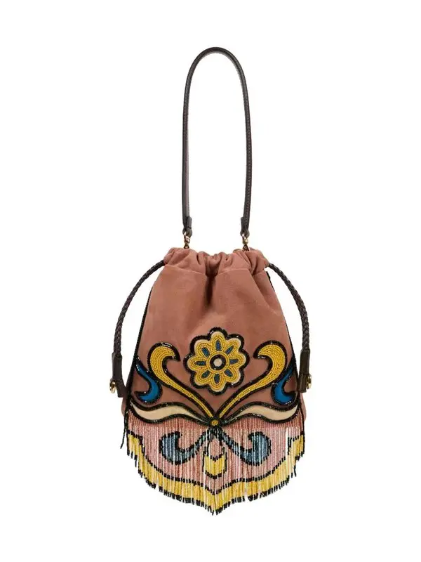 Etro Kalispera Bucket Bag - Brown