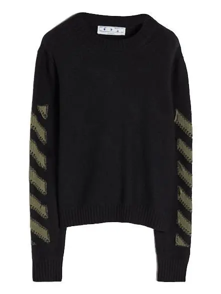 Off-White Reverse Arrows Crewneck Sweatshirt - Black