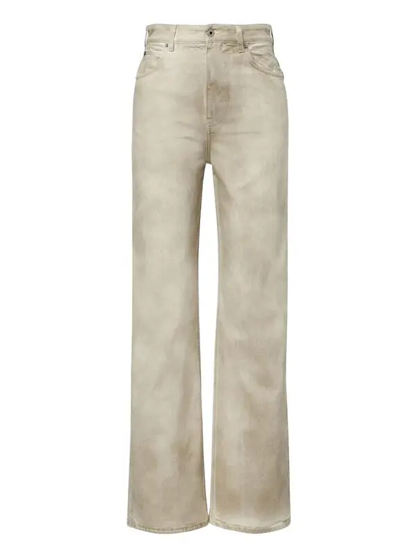 Loewe Wide-leg Jeans - Beige